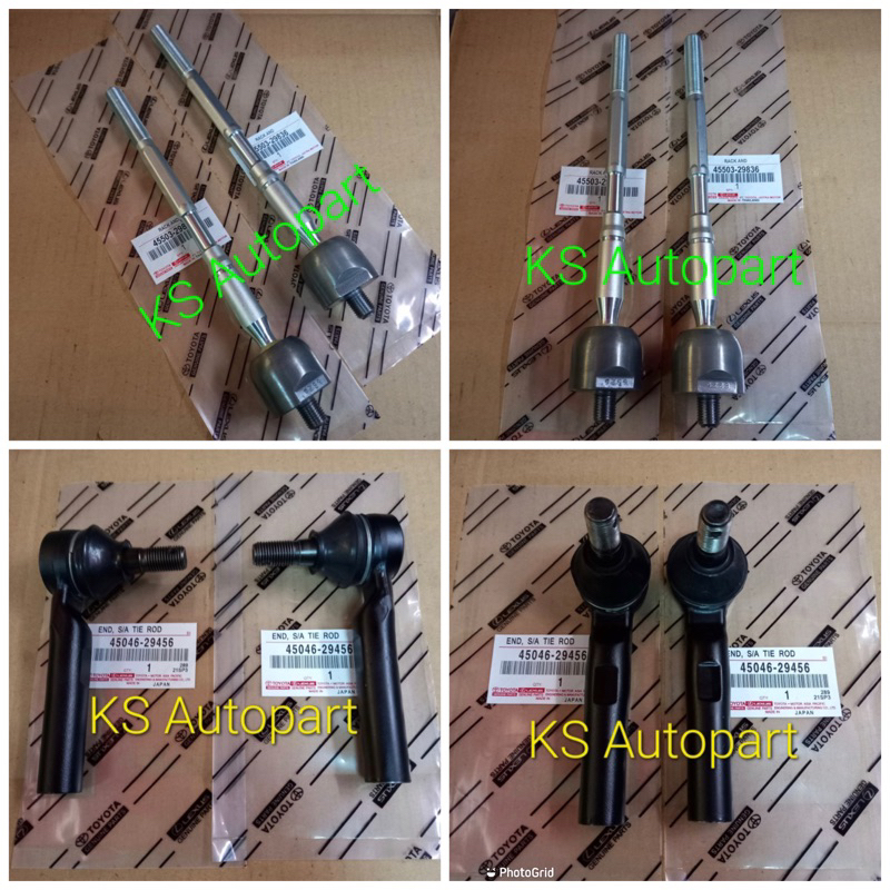 Jual Paket murah tie rod + long tie rod kanan dan kiri toyota hiace ...