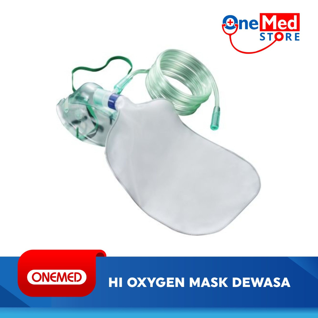 Jual Hi Oxygen Mask Dewasa OJ | Shopee Indonesia