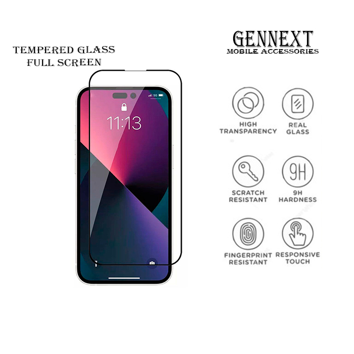 Jual Gennext Tempered Glass 5d Full Lem Vivo V11 V11i Hitam Putih Anti ...