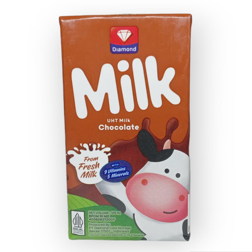 Jual Diamond UHT Milk Chocolate 125 Ml | Shopee Indonesia