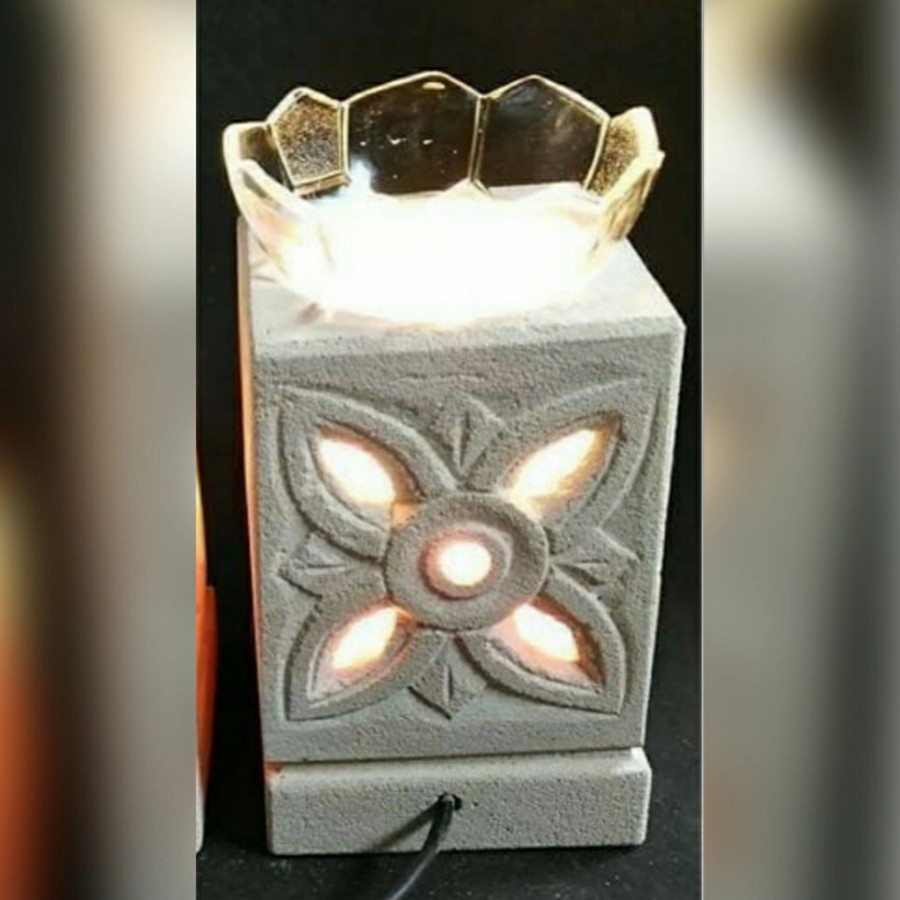 Jual Tungku Aromaterapi Pemanas Pengharum Ruangan Artistik Unik Bahan ...