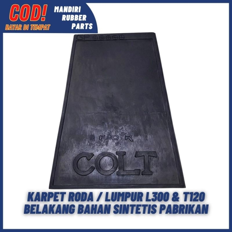 Jual Karpet Karet Roda Belakang L300 Colt T120 / Karpet lumpur Mud ...