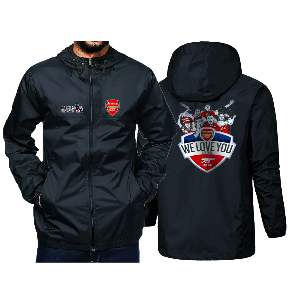 Jual Jaket merah Fans the gunner ready 4 warna | Shopee Indonesia