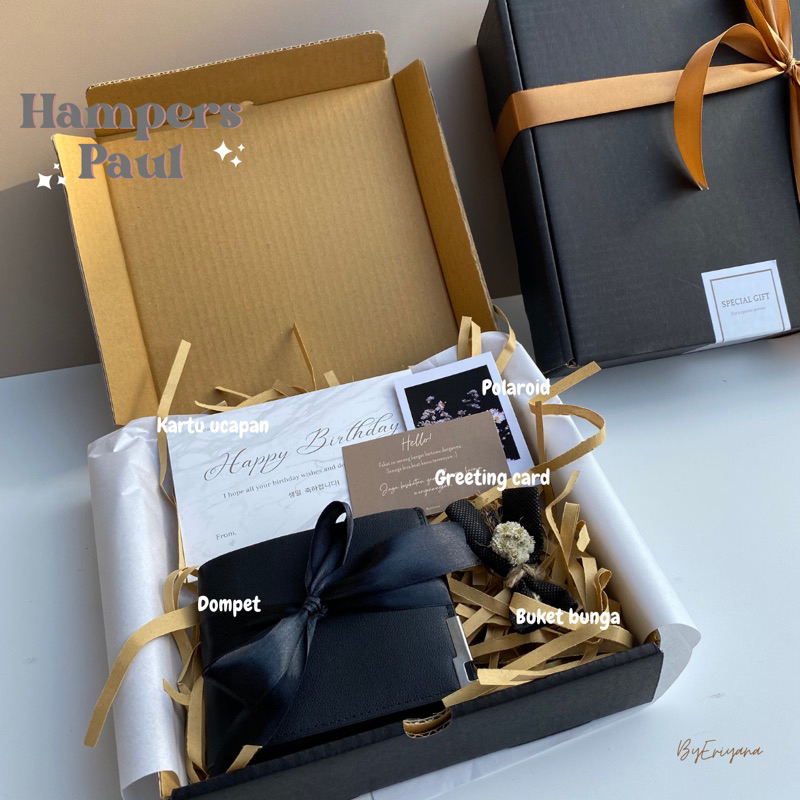 Jual HAMPERS COWOK KADO ULANG TAHUN PRIA GIFT BOX PAKET KADO HADIAH ...