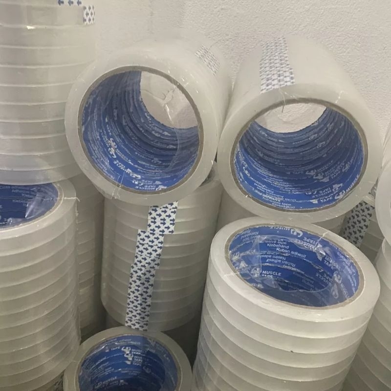 Jual Isolasi bening kecil Selotif kecil 12 mm 1 roll 60 yard | Shopee ...