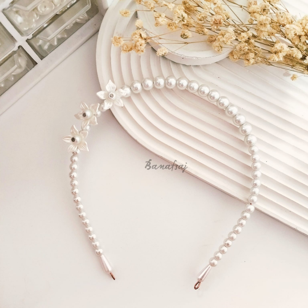 Jual BANDO MUTIARA PREMIUM / BANDO RAMBUT / BANDO HIJAB MUTIARA PREMIUM ...