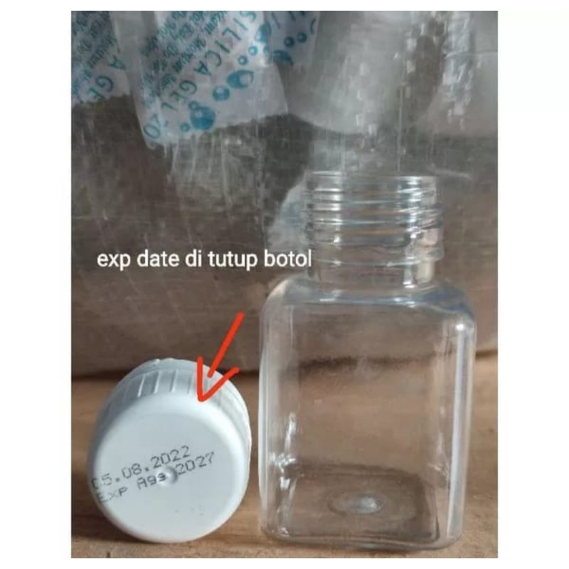 Jual BOTOL KAPSUL KJP ADA EXP DITUTUP BOTOL | Shopee Indonesia