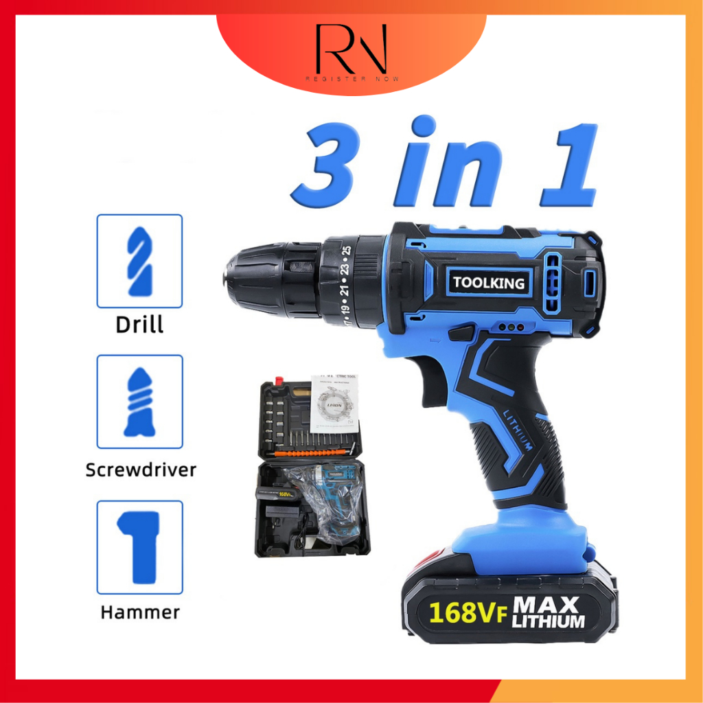 Jual Cordless Bor Drill/ Bor Bertenaga Baterai/ Bor Mini/ Bor Tangan ...