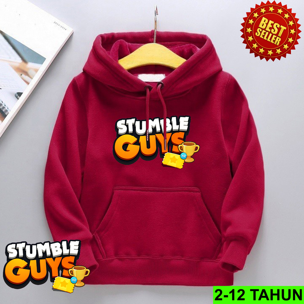 Jual hodiie anak STUMBLE LOGO usia 2 3 4 5 6 7 8 9 10 11 12 tahun ...