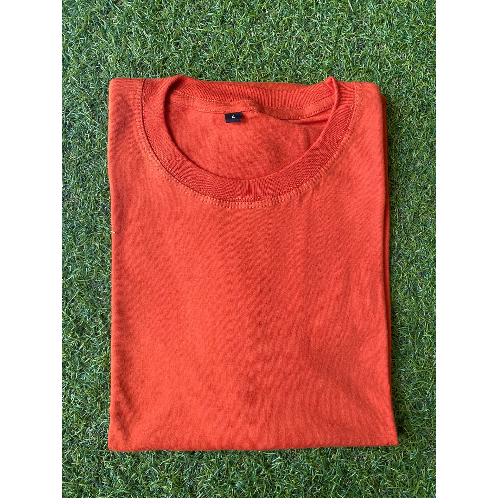 Jual TERMURAH!! Kaos Polos Cotton Combed 30s || NEW COLOUR Merah Bata ...