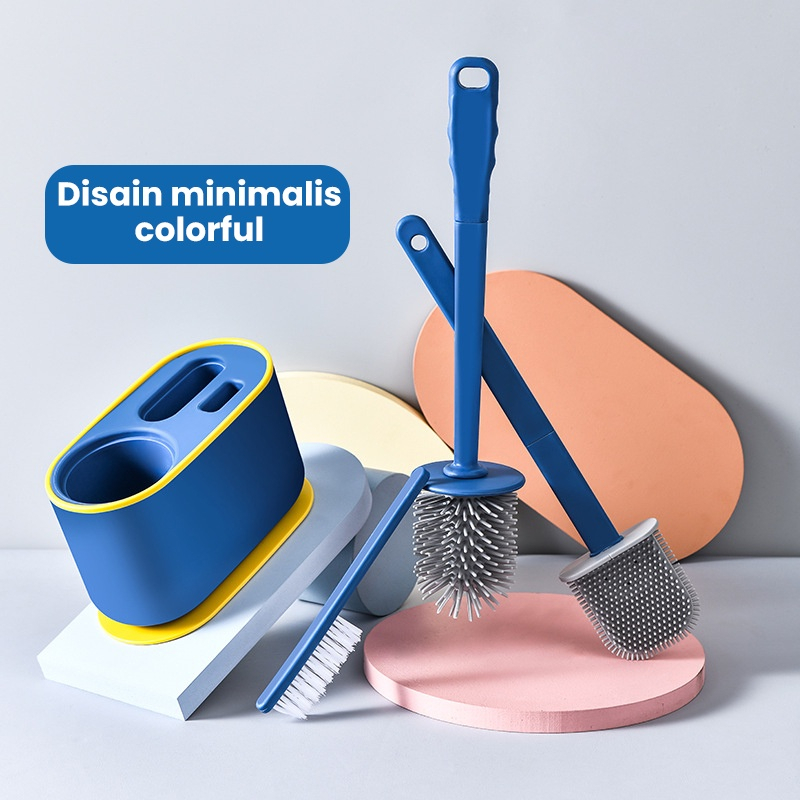 Jual SIKAT WC 3IN1 / SIKAT TOILET 3IN1 / CLEANING BRUSH 3IN1 | Shopee ...
