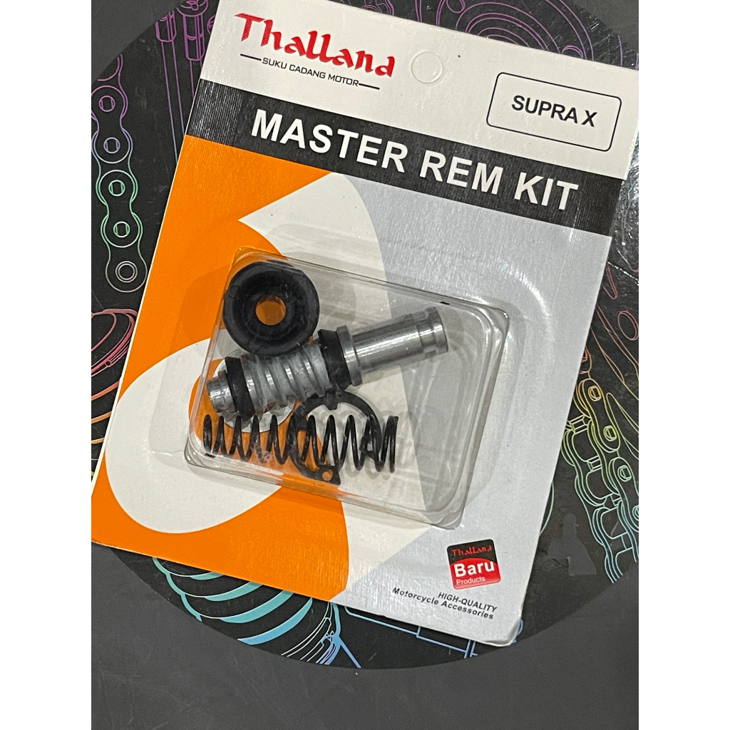 Jual 1 SET MASTER REM KIT SUPRA X ISI MASTER REM DEPAN ISI SEAL MASTER ...