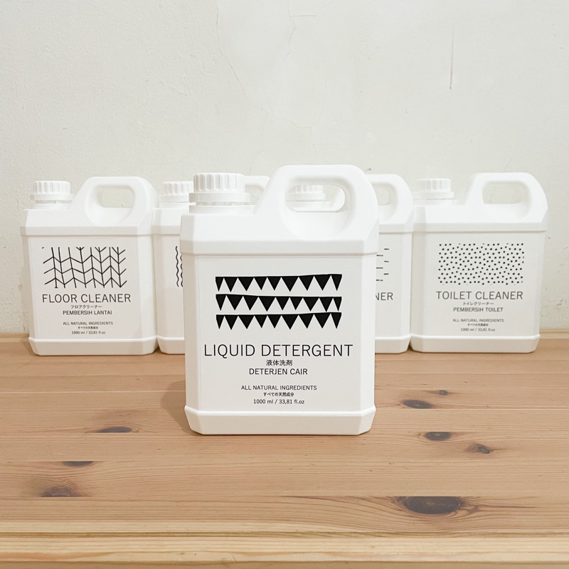 Jual [W1.1] Botol laundry aesthetic refill Botol Sabun Cair LAUNDRY ...