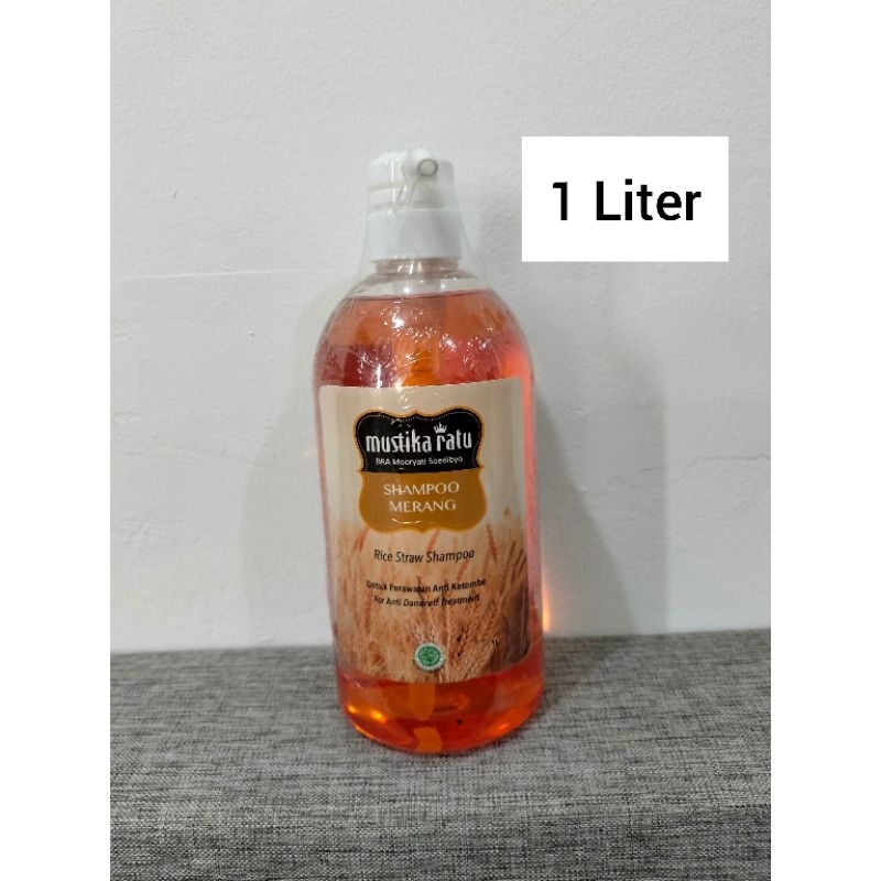 Jual MUSTIKA RATU SHAMPOO MERANG 1 LITER | Shopee Indonesia
