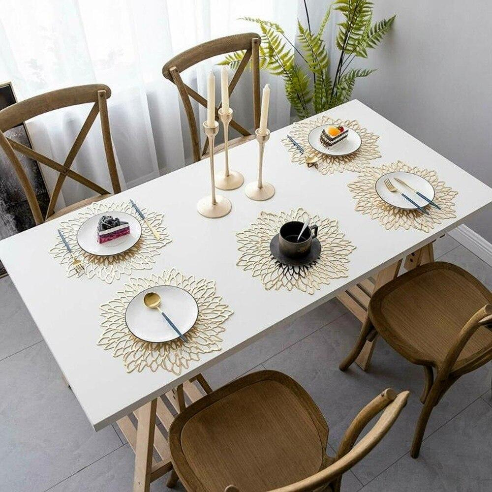 Jual TATAKAN PIRING PVC BULAT PVC WATERPROOF ROUND TABLEMAT ALAS MEJA ...