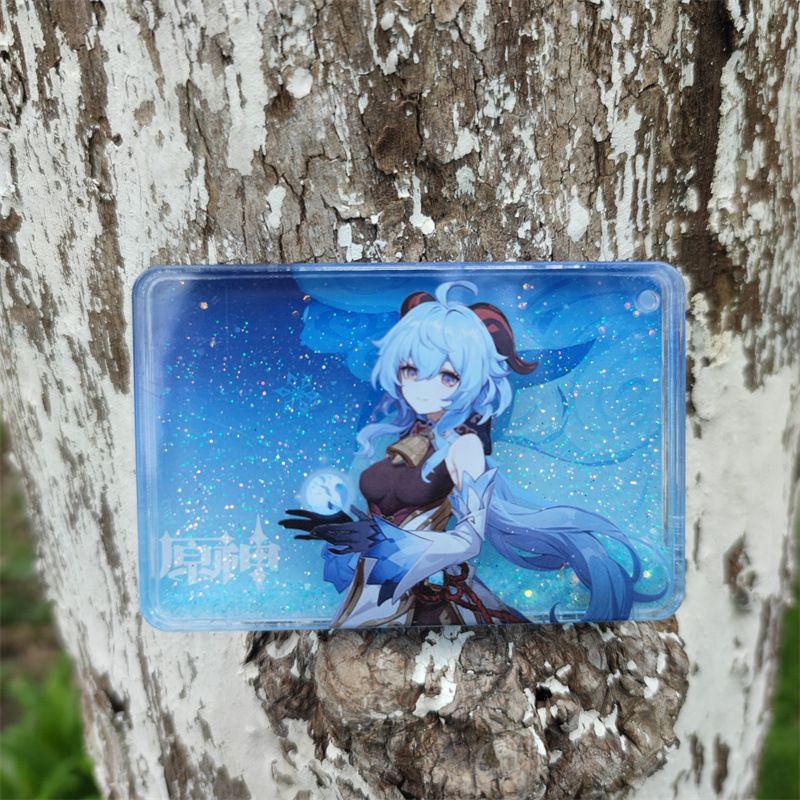 Jual Genshin Impact Quicksand Mahjong Acrylic Dekorasi Stand Zhongli ...