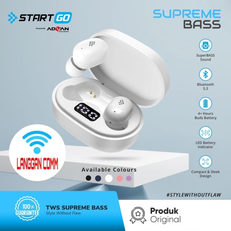 Jual Tws Startgo Advan Tws Start Go Advan Supreme Bass Startgo Supreme ...