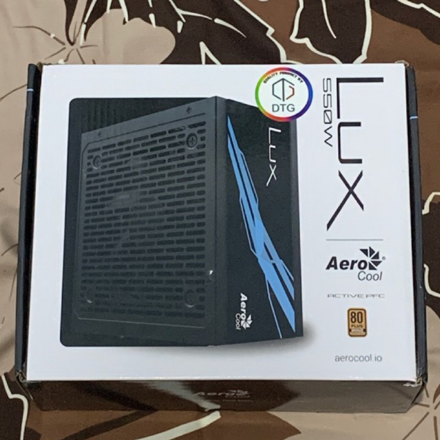 Jual Aerocool LUX 550Watt PSU/ Power Supply 550 W 80+ Bronze | Shopee ...