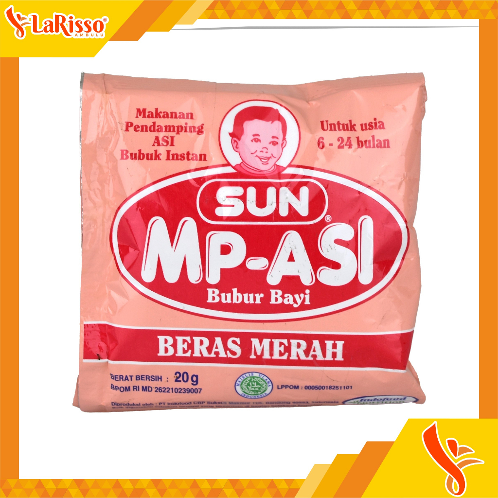 Jual SUN MP-ASI SACHET 12X20GR BERAS MERAH | Shopee Indonesia