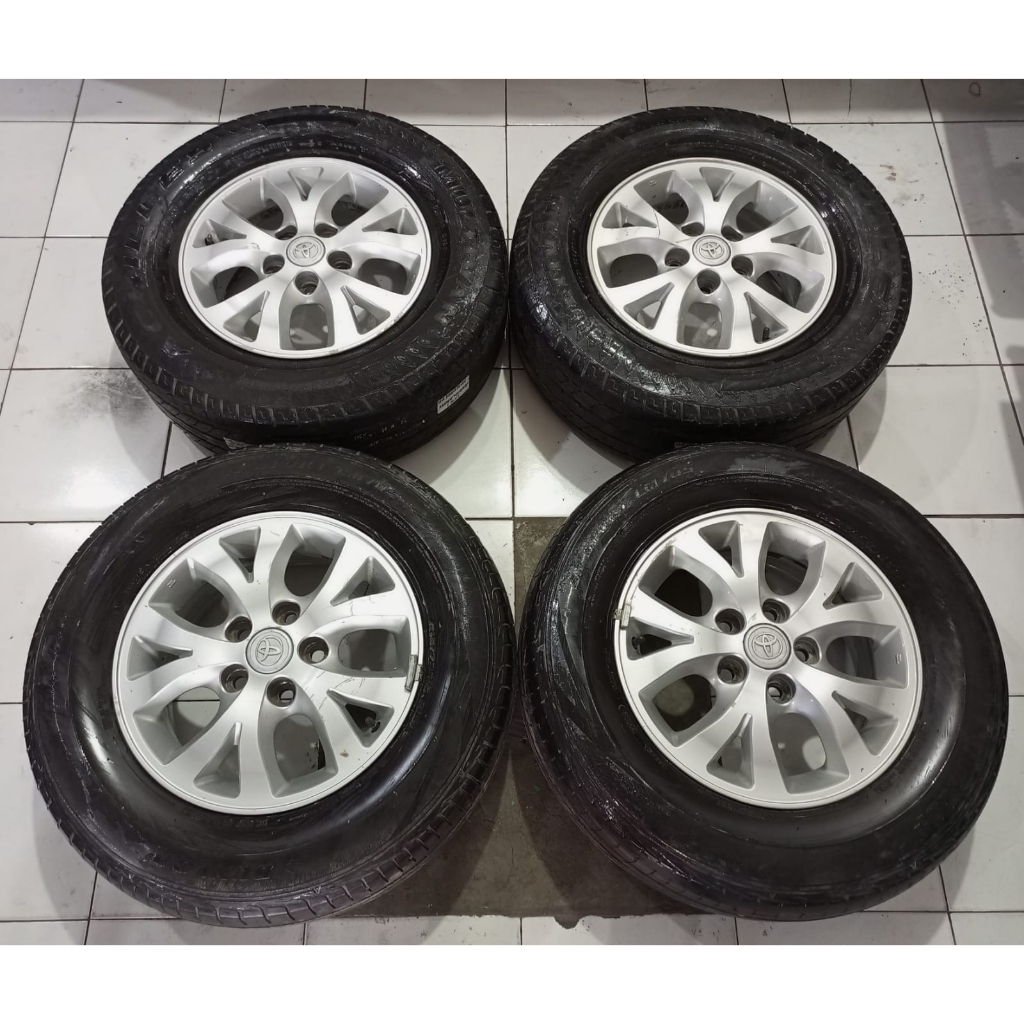 Jual VELG MOBIL SECOND STANDAR INOVA RING 15 PCD 5X114,3 (BAN BONUS ...