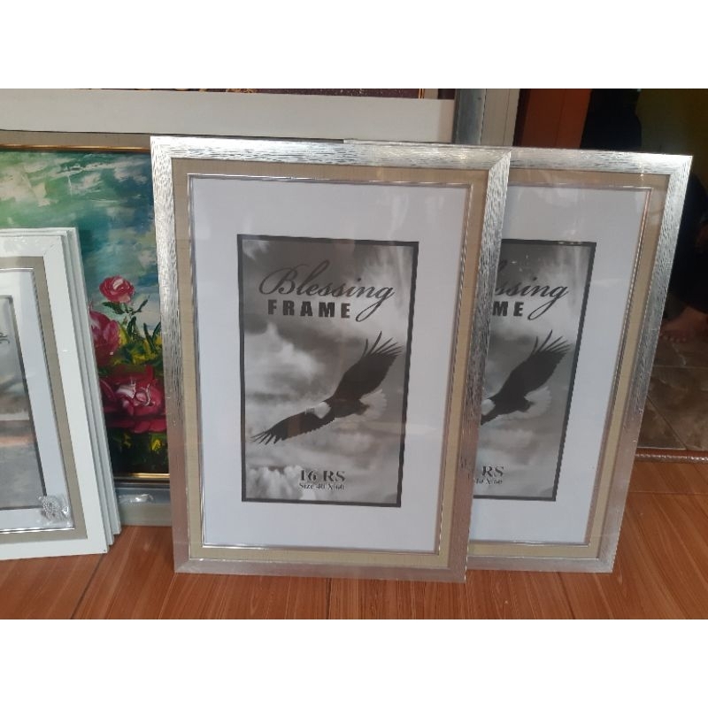 Jual figura frame foto plus kaca ukrn 40 x 60 | Shopee Indonesia