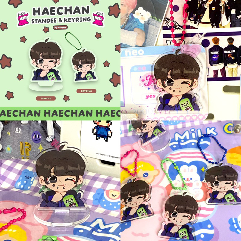 Jual [ Spesial Birthday Haechan ] READY STOCK Acrylic Keyring & Standee ...