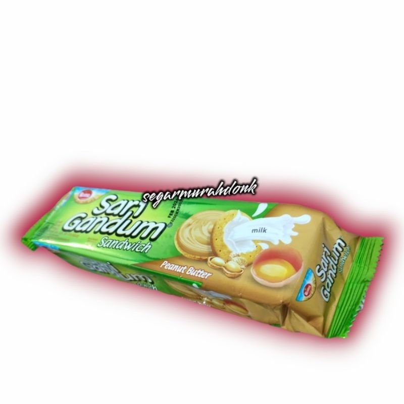 Jual Roma Sari Gandum Sandwich 108 gram Selai Kacang rasa Peanut Butter ...