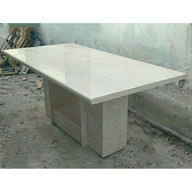 Jual Meja Makan Batu Marmer Asli | Shopee Indonesia