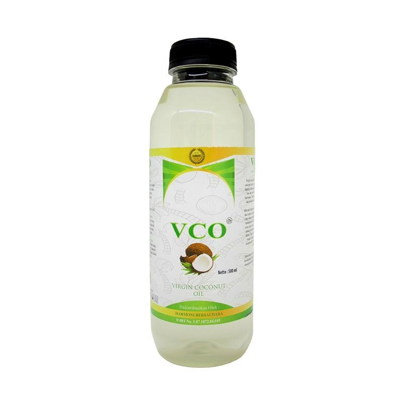 Jual VCO Virgin Coconut Oil | Minyak Kelapa Murni Harmoni Original 500 ml | Shopee Indonesia