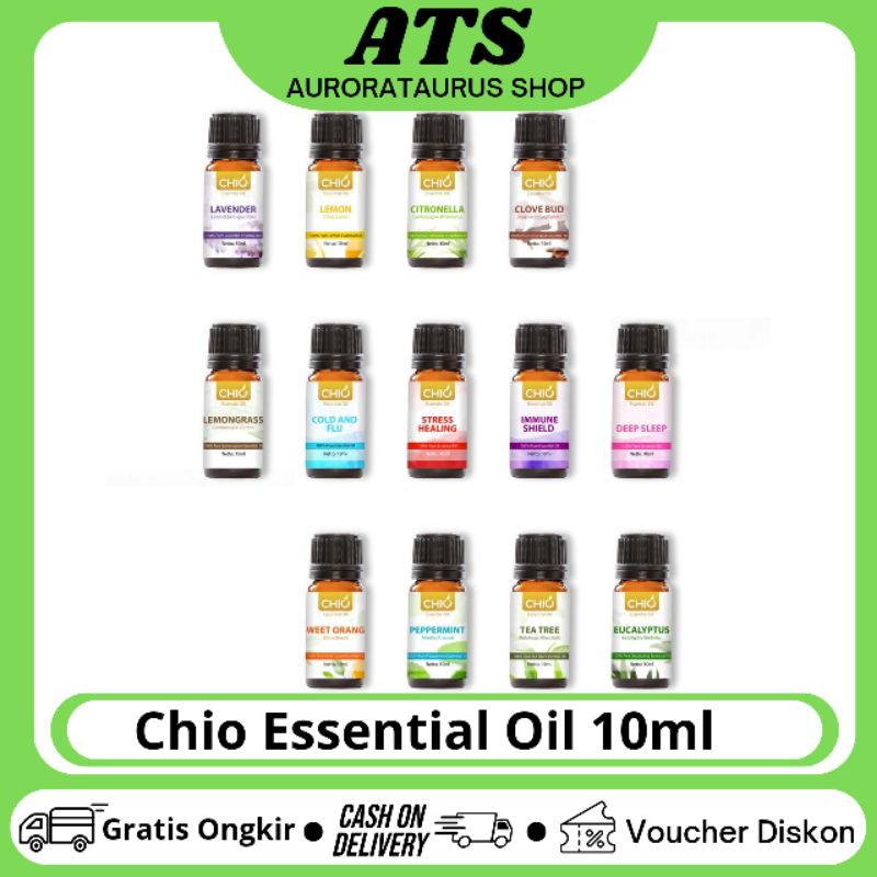 Jual Chio Essential Oil Minyak Esensial Therapeutic Grade 10ml | Shopee ...