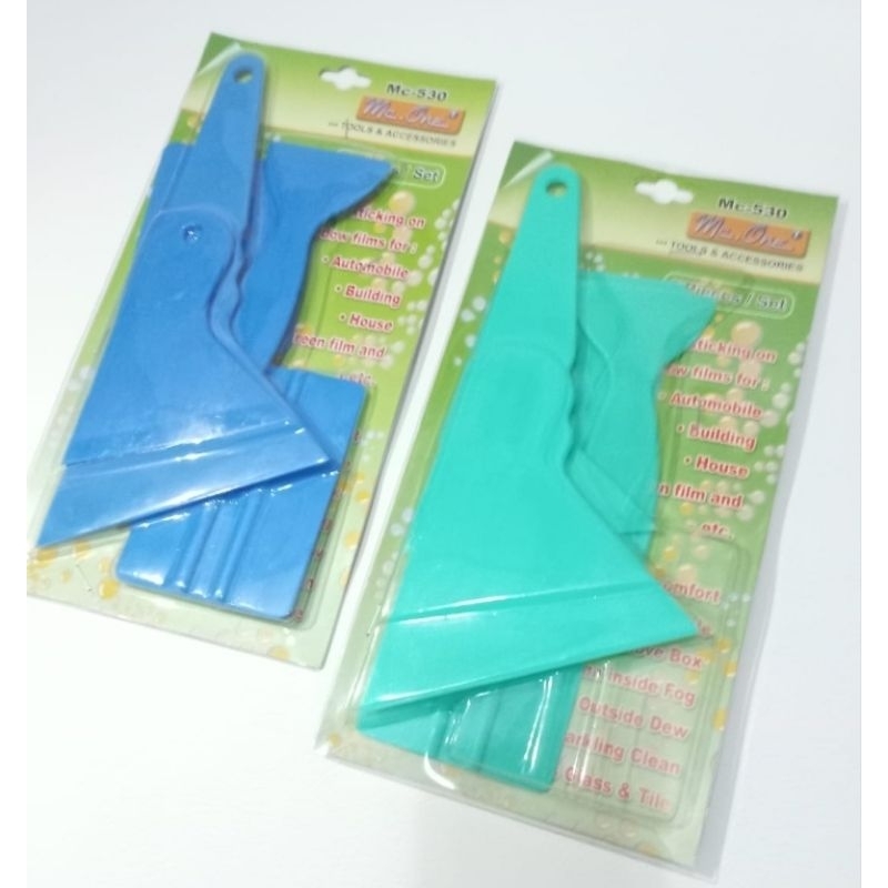 Jual scraper 1 paket warna biru dan hijau | Shopee Indonesia