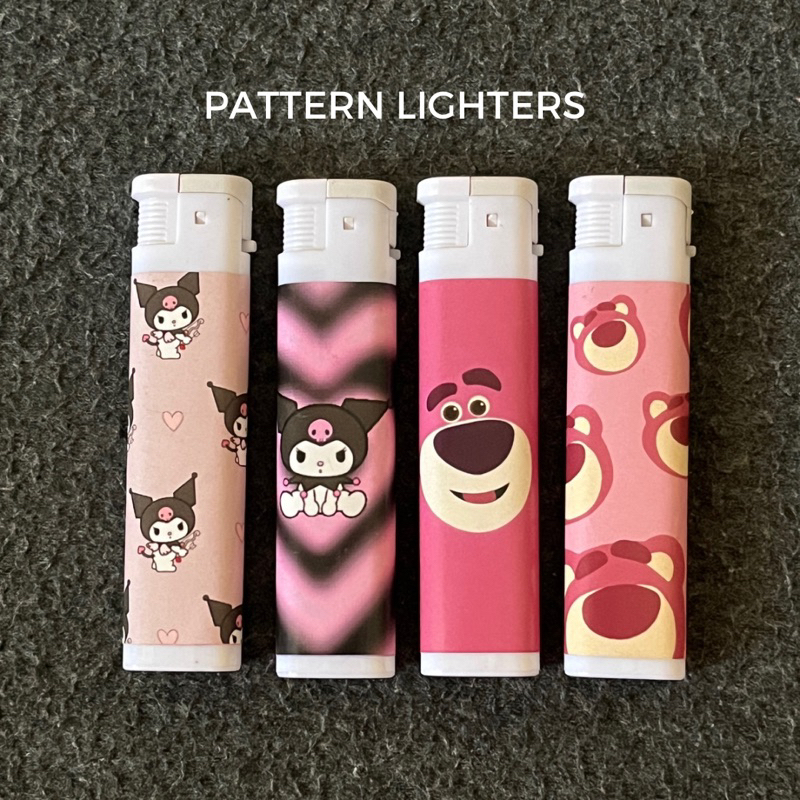 Jual PATTERN LIGHTERS | KOREK API PINK | KOREK KUROMI | Shopee Indonesia