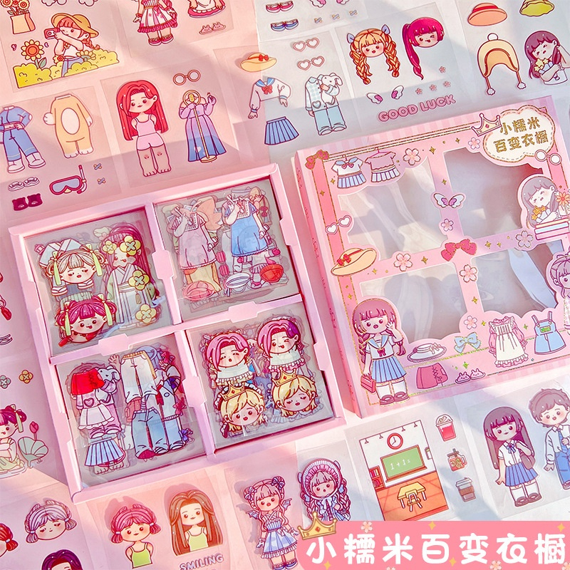 Jual OVERFLOWS.ID STICKER MOMO 100 LEMBAR BOBO MOMO STIKER BOX ISI 100 ...