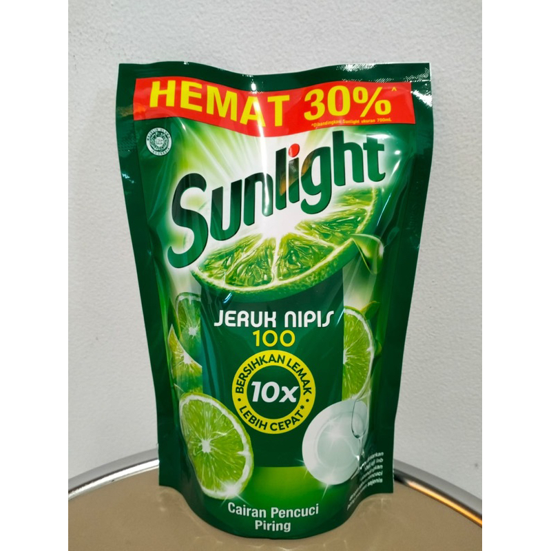 Jual SUNLIGHT SABUN CUCI PIRING JERUK NIPIS REFILL 700/650 ML | Shopee Indonesia