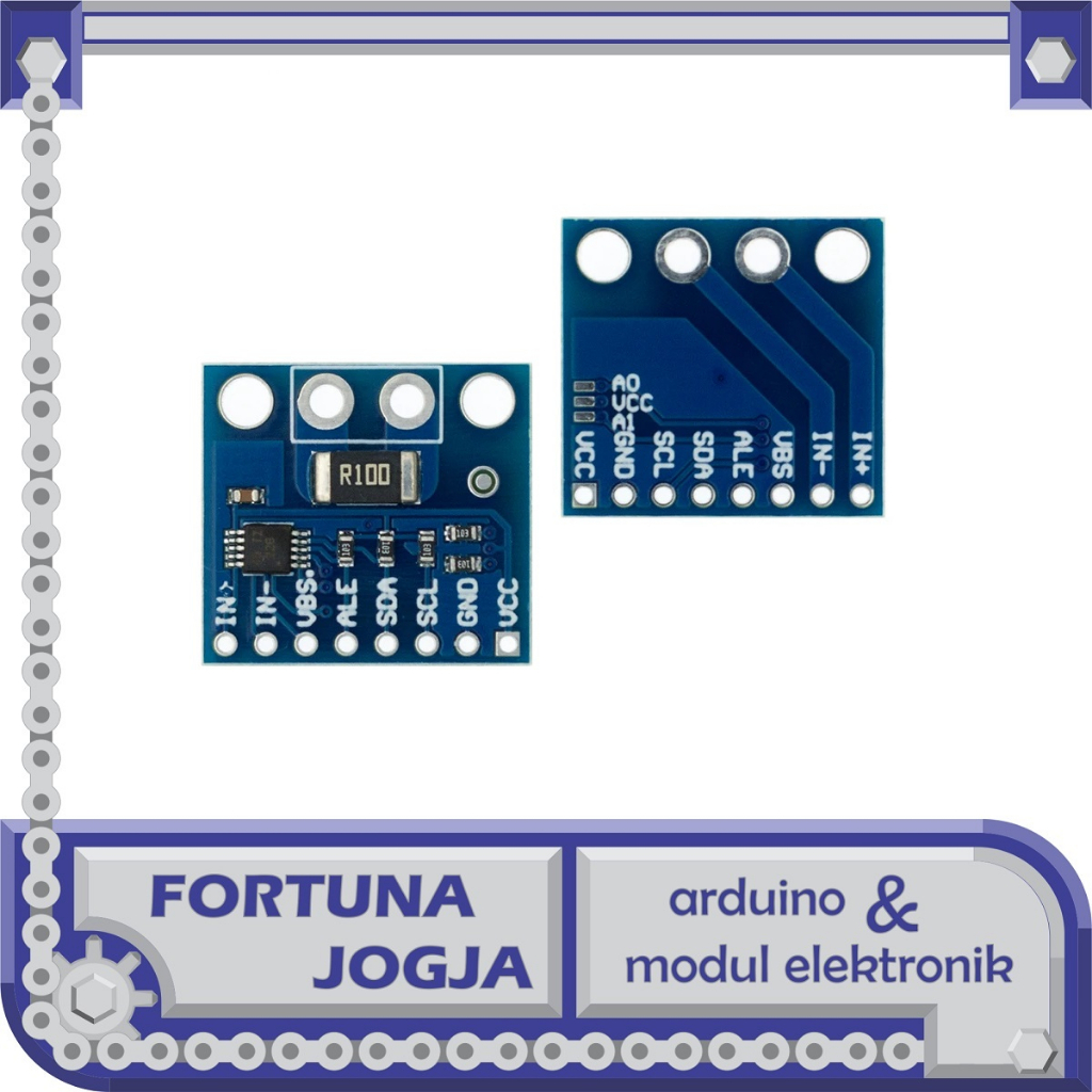 Jual INA226 I2C Bi-Directional DC Current Sensor / Sensor Arus DC ...
