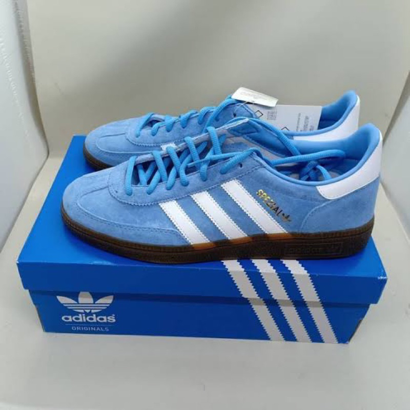 Jual ADIDAS HANDBALL SPEZIAL BLUE ICE | Shopee Indonesia