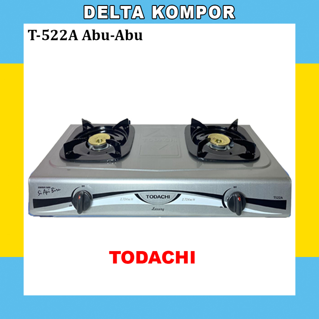 Jual KOMPOR GAS 2 TUNGKU TODACHI T-522A ( LPG / GAS ALAM - LNG ...