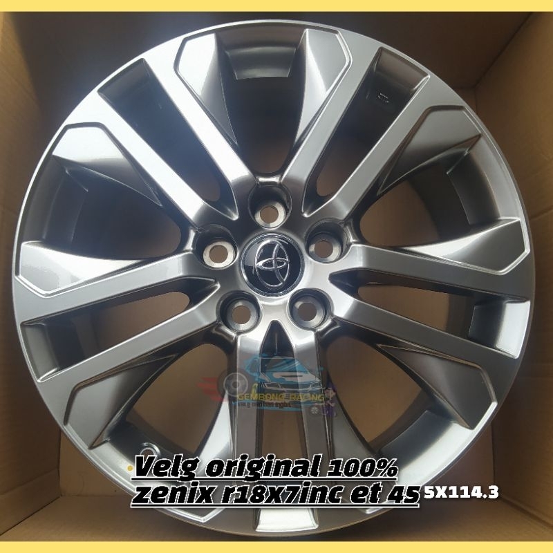 Jual velg original innova zenix ring 18 | Shopee Indonesia