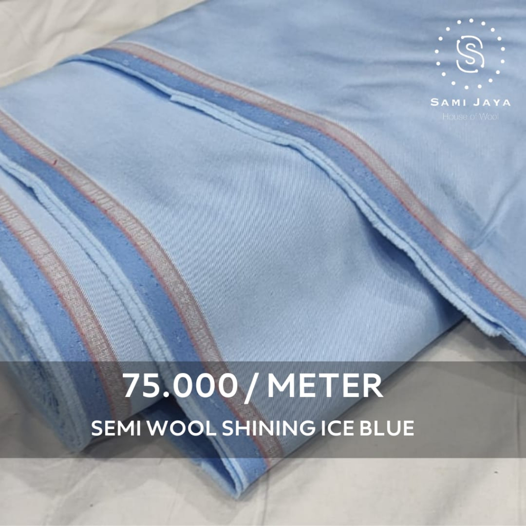 Jual (per 0.25m)Kain Bahan Jas & Celana Wedding Semi Wool Shining warna ...
