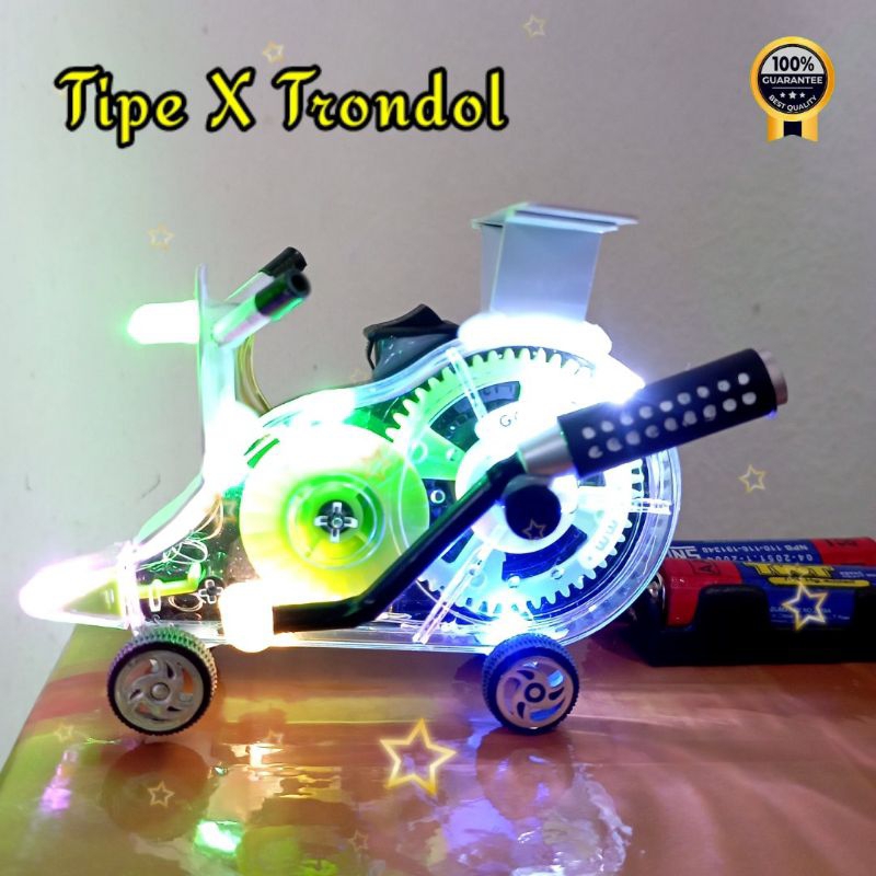 Jual Tipe-X Trondol Modif Kenalpot // Tipe-X Trondol Dinamo Lengkap ...