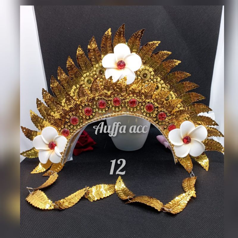 Jual Auffa acc Bando Mahkota Untuk Tari Tradisional / Bando Bali ...