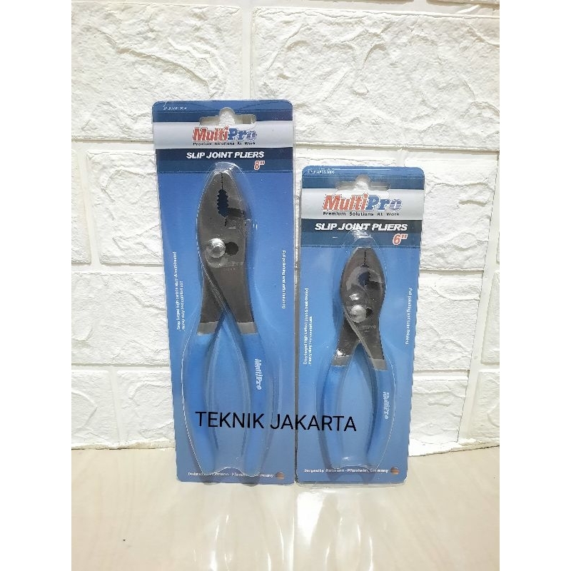 Jual Tang Slip Joint 6" / 8" MULTIPRO | Shopee Indonesia