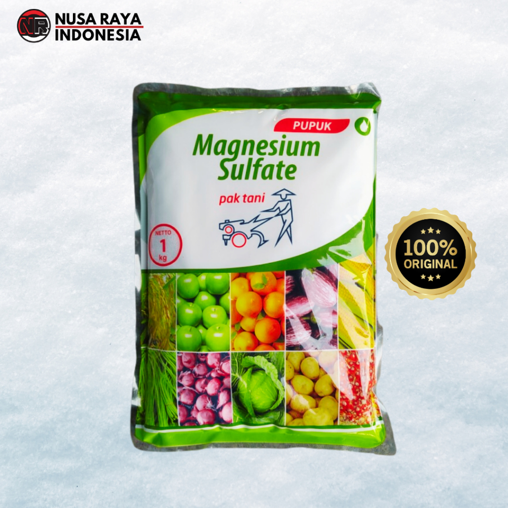 Jual Pupuk Magnesium Kristal Pak Tani 1 KG PRODUK ORIGINAL | Shopee ...