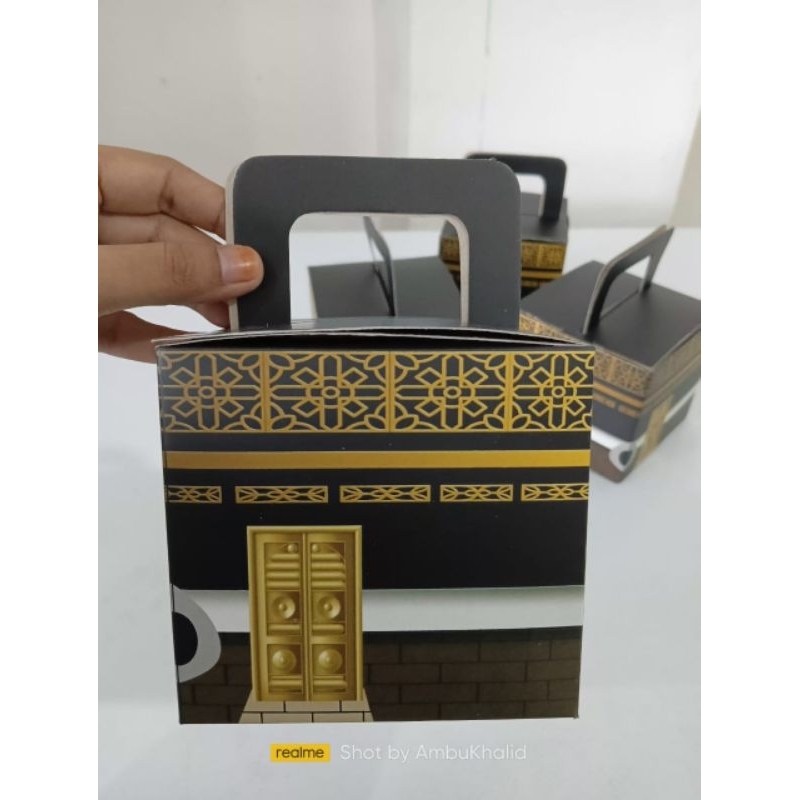 Jual Kotak Box Kosong Gift Kado Model Ka'bah Oleh2 Haji dan Umroh ...