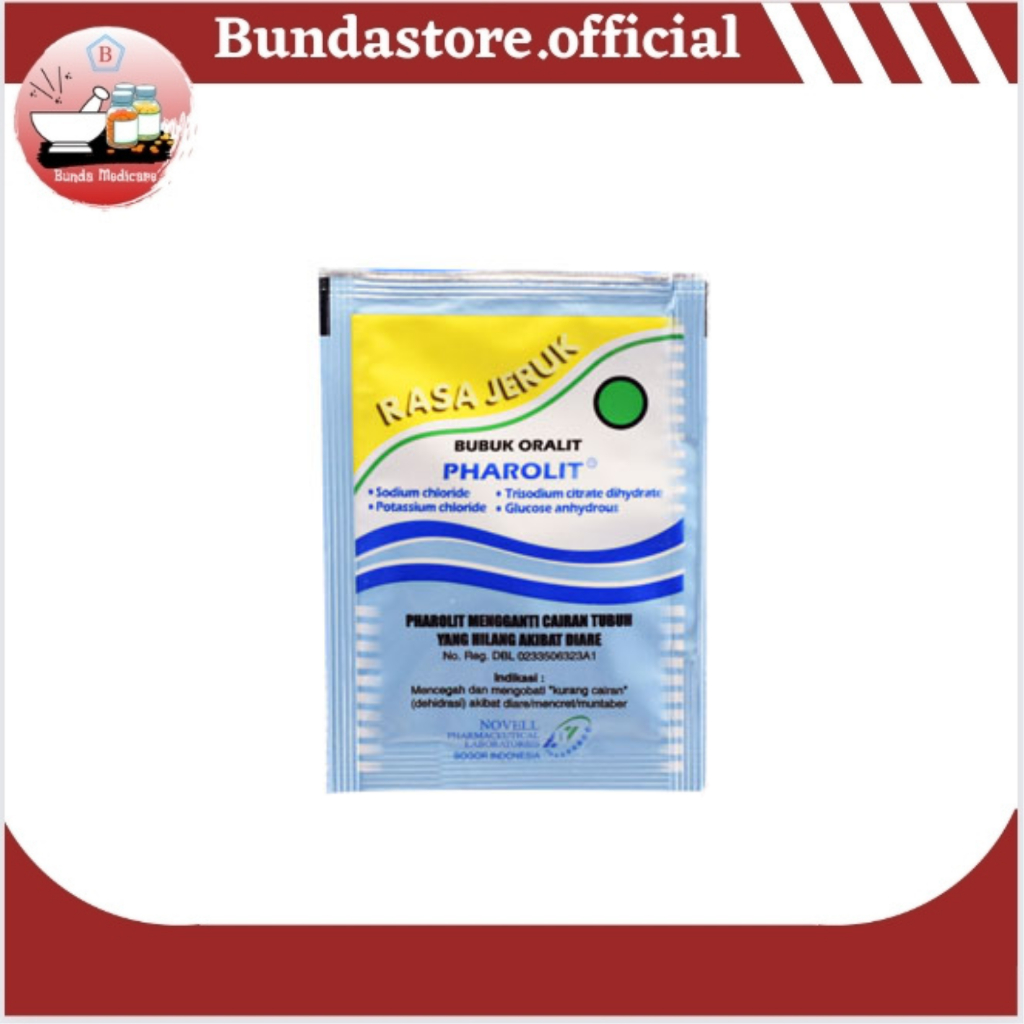 Jual PHAROLIT BUBUK ORALIT RASA JERUK 1 SACHET I Cairan Tubuh ...
