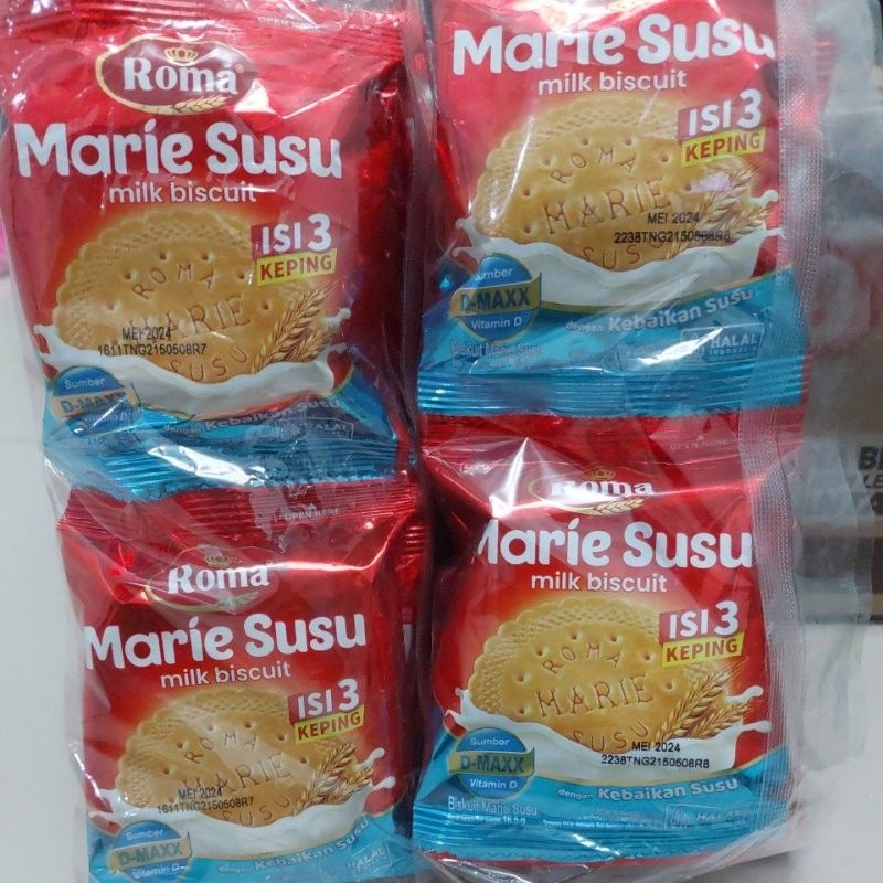 Jual Roma Marie Susu Renceng isi 10 Bungkus | Shopee Indonesia