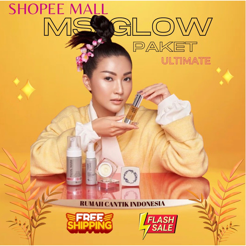 Jual ms glow ultimate series / ms glow paket ultimate / ms glow ...