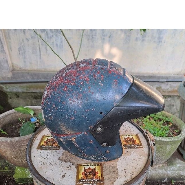 Jual helm robot kuning gading ORIGINAL helm jadul helm lawas helm ...