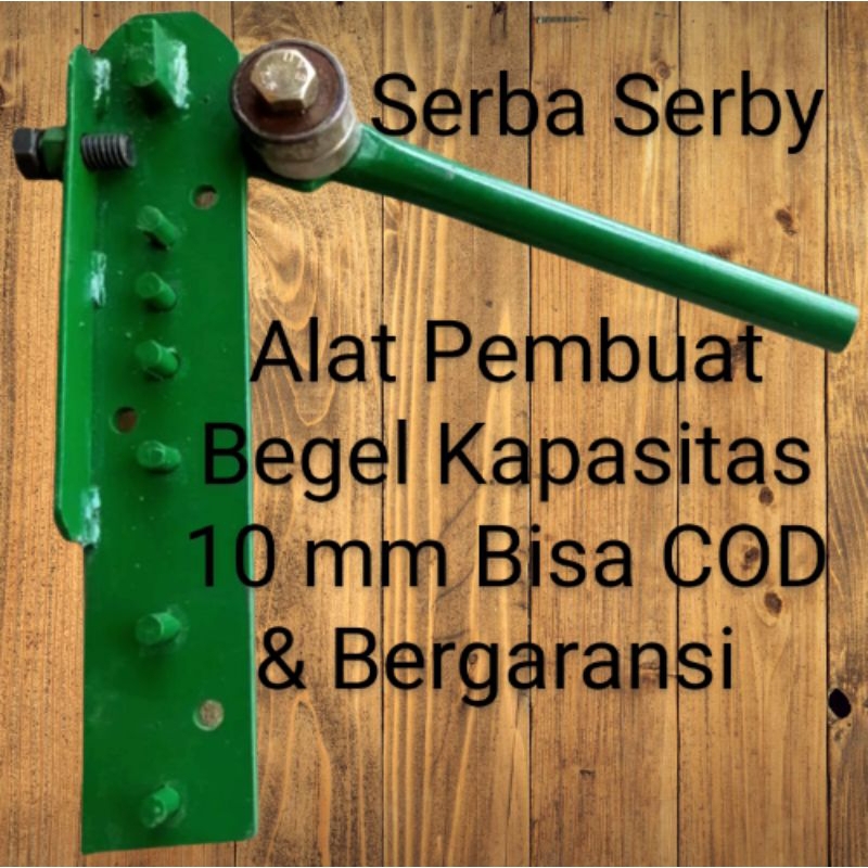 Jual Alat Penekuk Pembengkok Besi Pembuat Begel 2 Laher Kapasitas 10 mm ...