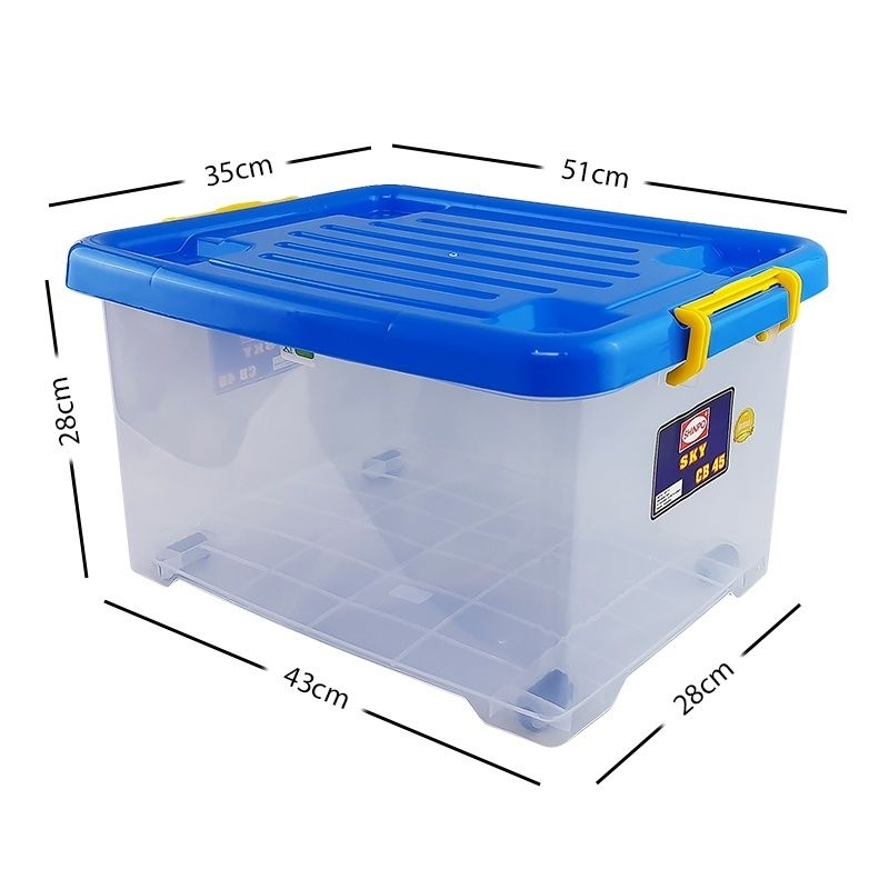 Jual Box Container Kontainer CB 45 Liter Jumbo Bening Kotak Shinpo ...